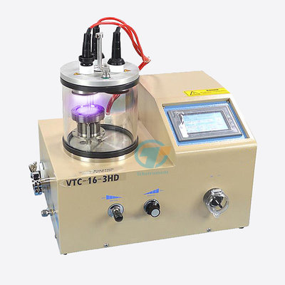 3 Rotary Target Plasma Sputtering Coater w. Substrate Heater (500 °C) Including 3 Targets - VTC-16-3HD-LD