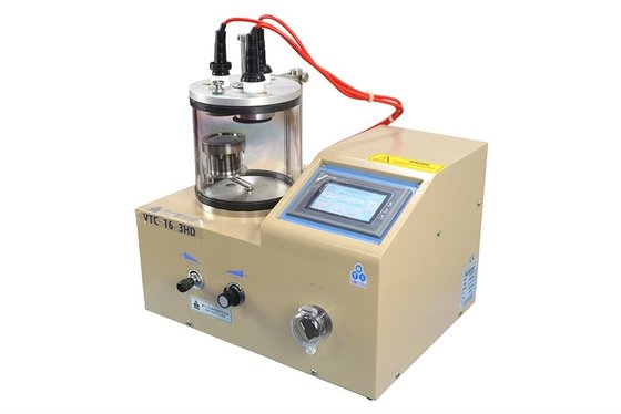 3 Rotary Target Plasma Sputtering Coater w. Substrate Heater (500 °C) Including 3 Targets - VTC-16-3HD-LD