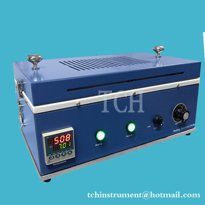 Mini Tape Casting Coater ( 200Lx100W mm) with Heat-able Vacuum Bed & Vacuum Pump at 100ºC Max. - MSK-AFA-HC100