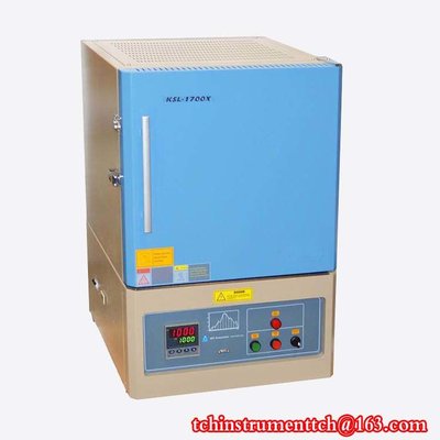 1700°C Large Bench-Top High Temperature Muffle Furnace, 10 x 10 x 12" (19L) - KSL-1700X-A3