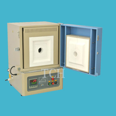 1500ºC Bench-Top Muffle Furnace (6"x6"x6", 3.6L) with Quartz Window - KSL-1500X-W