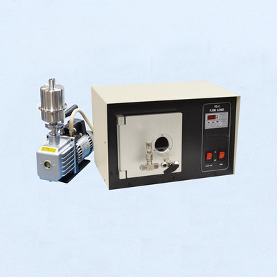 Medium Plasma Cleaner with Vacuum Pump , 6"Dx 6.5" L ( 3 Liter) Quartz Chamber 13.56 Mhz, 30W max. - EQ-PCE-6