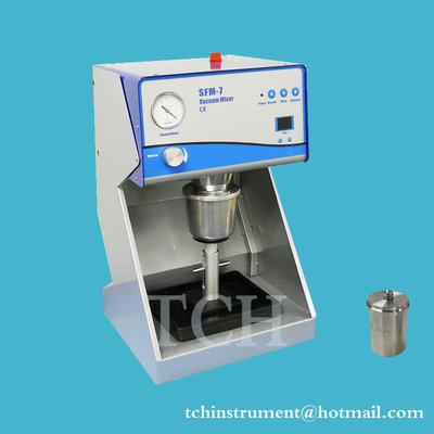 Compact Vacuum Mixer w/ Pump & Vibration Stage & Two Containers (150 & 500ml) - MSK-SFM-7