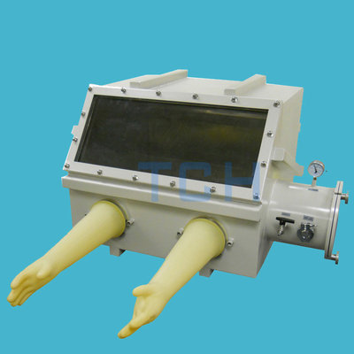 Benchtop Vacuum Glove Box (31"x 26" x 28") with Airlock and vacuum Flange & Gauge - VGB-3