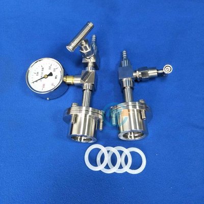 tube furnace flange, Stainless Steel Vacuum Sealing Assembly Flange for 1" (or 25mm )dia Tube Furnace EQ-FL-25