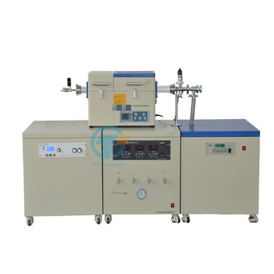 laboraory mini PECVD system with mini tube furnace for film depostion