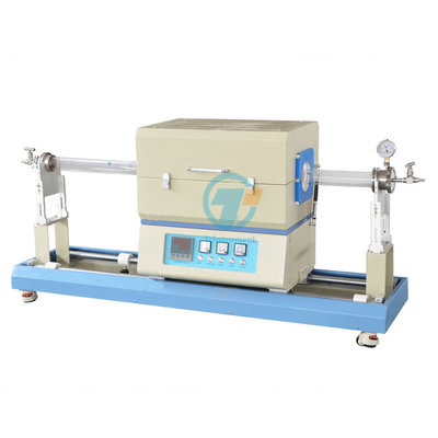 1200C single zone sliding RTP graphene tube furnace for fast heating & cooling, sliding tubular furnace
