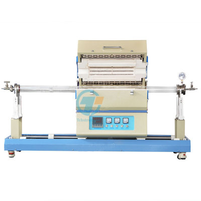 1200C single zone sliding RTP graphene tube furnace for fast heating & cooling, sliding tubular furnace