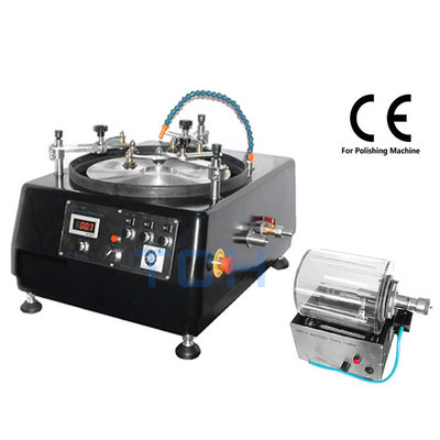 15" Precision Automatic Lapping / Polishing Machine with One Slurry feeder & Three 4" Work Stations - EQ-Unipol-1502