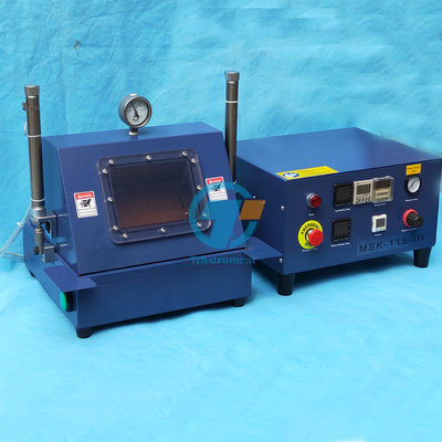 3-in-1 Hot Sealer for Preliminary Top/Side Sealing & Final Vacuum Sealing,Vacuum Standing of Pouch Cell - MSK-115-III