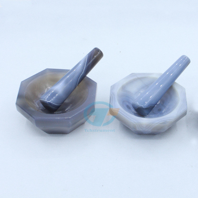 Top A degree Natural agate mortar and pestle with ID range from 40 to 320mm , factory price in stock for sale