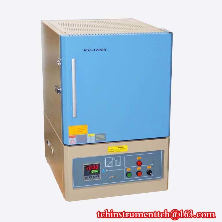 1700°C Large Bench-Top High Temperature Muffle Furnace, 10 x 10 x 12" (19L) - KSL-1700X-A3