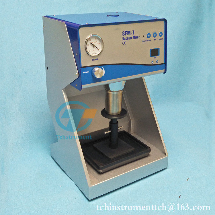 Compact Vacuum Mixer w/ Pump & Vibration Stage & Two Containers (150 & 500ml) - MSK-SFM-7