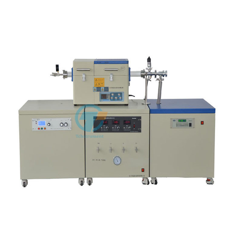 laboraory mini PECVD system with mini tube furnace for film depostion
