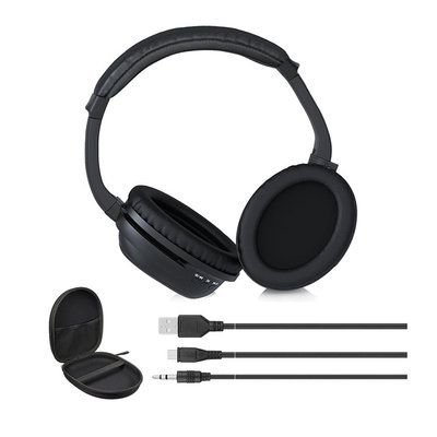 shenzhen headphones over ear active noise cancelling earphone bluetooth wireless headphone