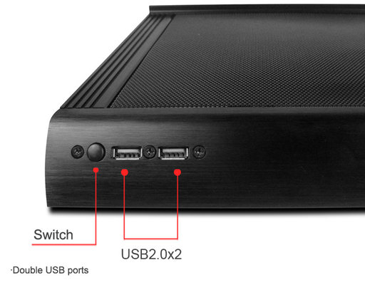 Aluminum Base with wire drawing laptop stand single