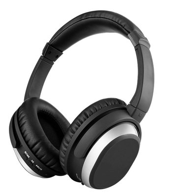 SORNBEO ANC BH519 Silver  Wireless Bluetooth headset headphones earphone with Active Noise Cancelling