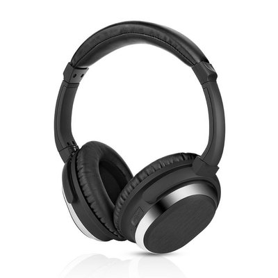 SORNBEO ANC BH519 Silver  Wireless Bluetooth headset headphones earphone with Active Noise Cancelling