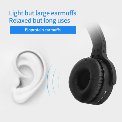 SORNBEO BH539 Black Factory OEM Wireless Stereo Bluetooth Headphone/Headset/Earphone/Earbuds with ANC