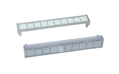 Label base for 10 pair module,CARATULA TB IDENTIFICATIVA PARA REGLETA DE 10 PARES