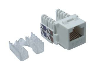 Cat 6 RJ45 Keystone Jack - 90 Degree Jack