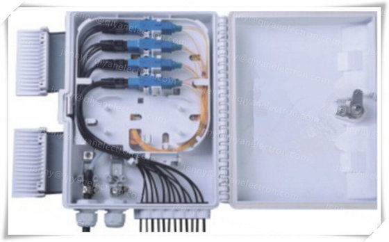 FTTH 16 Port Lower layer Fiber Optic Termination Box / 1x12 PLC Splitter Distribution Box