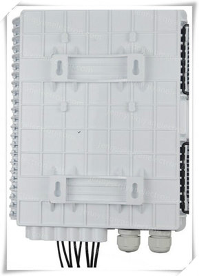 FTTH 16 Port Lower layer Fiber Optic Termination Box / 1x12 PLC Splitter Distribution Box