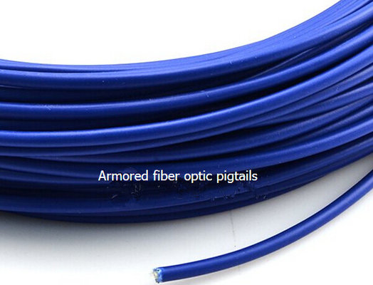 Armored Fiber Optic Pigtails LC(sc)ST(fc) (UPC/APC) Single-Mode/multimode Simplex/Multimode