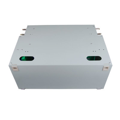 Rack-mounted ODF 72 cores grey color