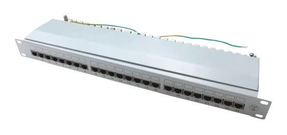 Cat5e 24 Ports Patch Panels - Shielded Type