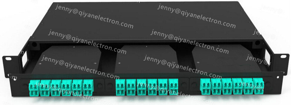 Slide-Out 3 Adapter Metal High Density 1U Modular MTP/MPO Patch Panel