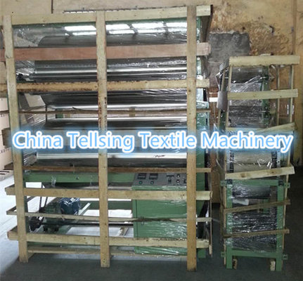 top quality 8 cylinders finishing and starching machine electric heating  for zipper tape, ribbon lace,webbing sling