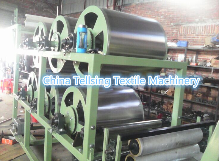 6 cylinder electrical heating ironing machine for ribbon,webbing,elastic tape,band,belt