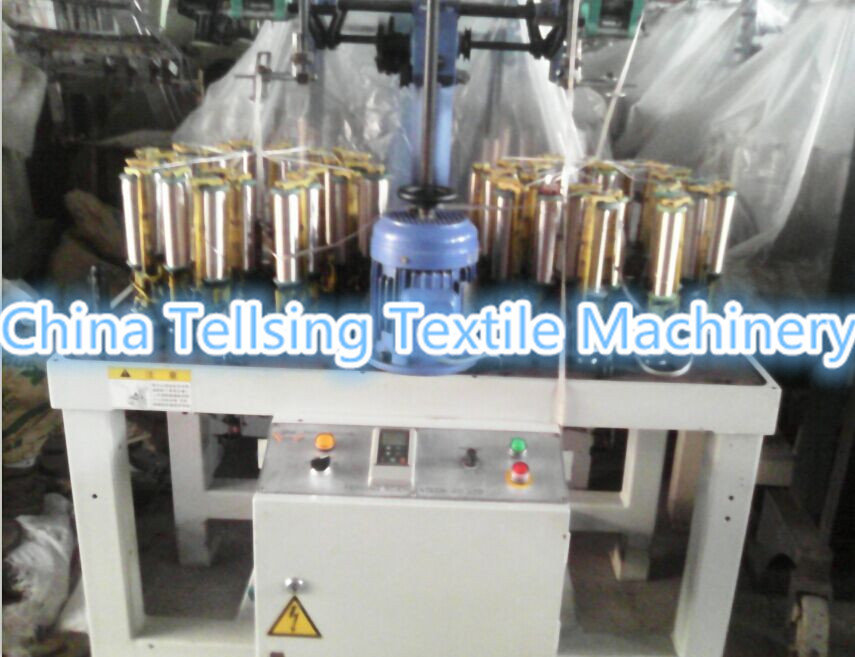 good quality used high-speed braiding machine for weaving rope,stripe Tellsing supply
