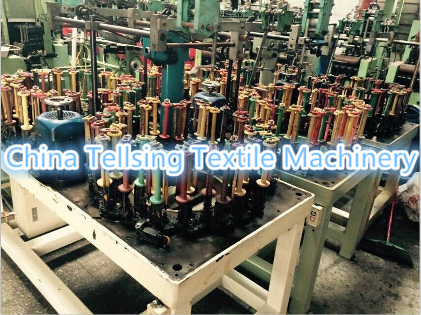 good quality used high-speed braiding machine for weaving rope,stripe Tellsing supply