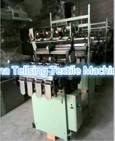 used 4/80 needle loom machine for weaving elastic or inelastic webbing or ribbon