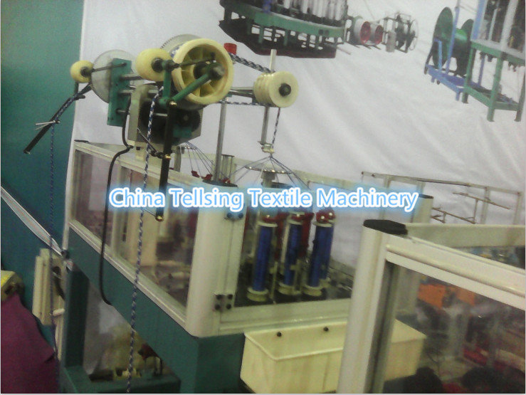 top quality rope braiding machine exporter tellsing for cowboy,shoe,garments etc.
