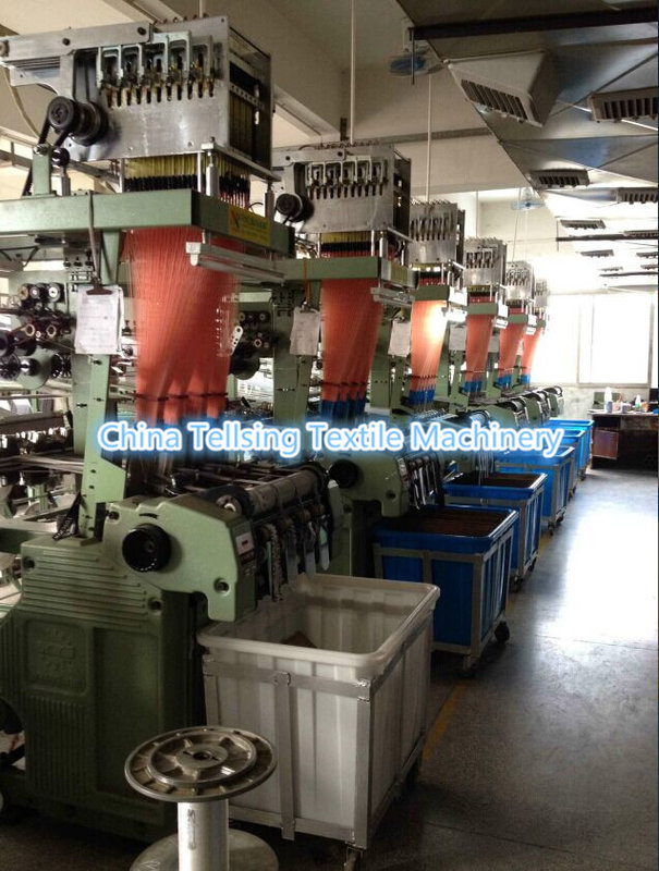 good quality jacquard needle loom 6/55/320 for weaving pattern label ribbon with elastic