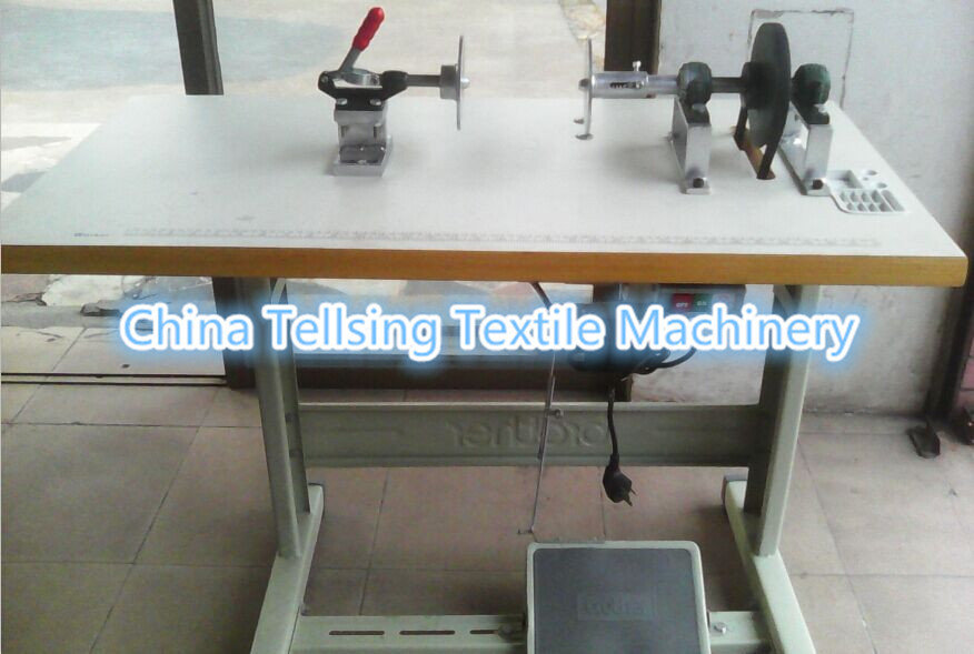 good quality bobbin rolling machine for packing ribbon,webbing,stripe,riband,belt etc.
