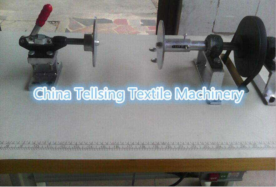 good quality bobbin rolling machine for packing ribbon,webbing,stripe,riband,belt etc.
