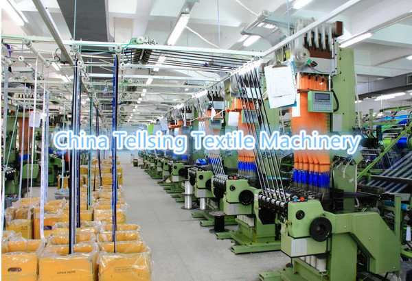 top quality elastic jacquard loom machine exporter Tellsing for underwear,garments etc.