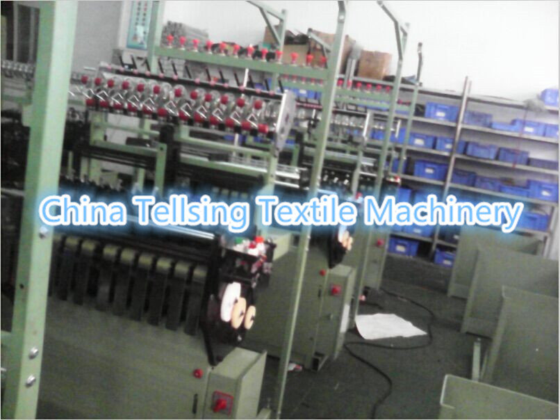 zipper ribbon machine maker tellsing for garments,cowboy,underwear,shoes,ornaments