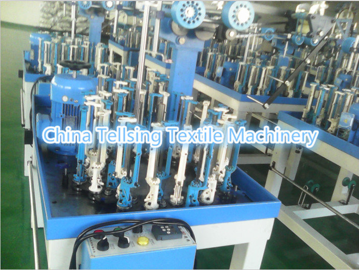 top quality elastic rope braiding machine factory tellsing for cowboy,shoe,garments etc.