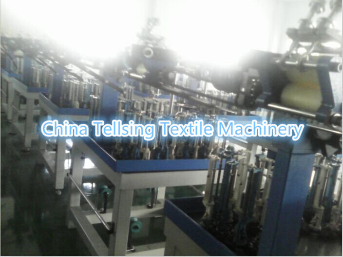 top quality elastic rope braiding machine plant tellsing for gifts, garments etc.
