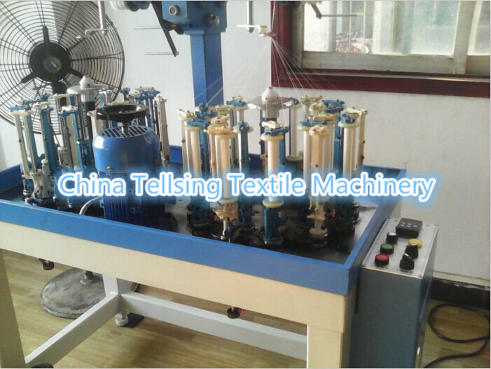 top quality elastic rope braiding machine plant tellsing for gifts, garments etc.
