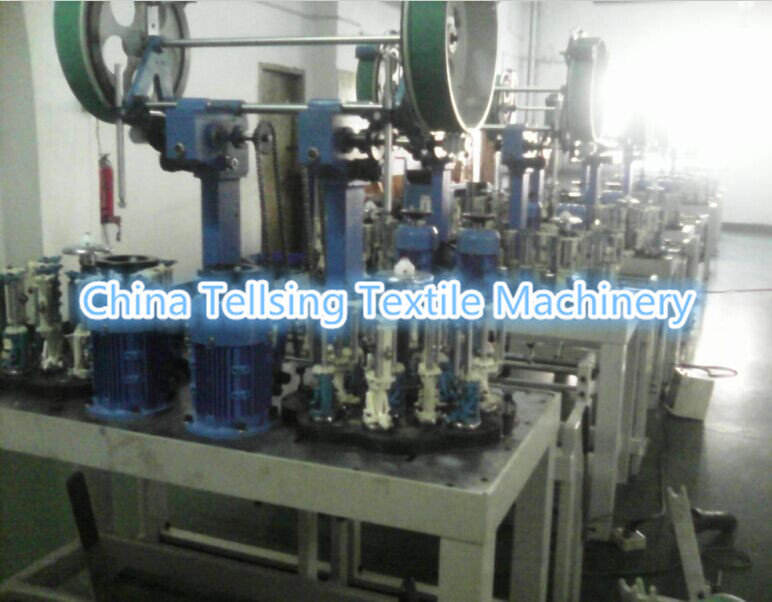 top quality elastic rope braiding machine plant tellsing for gifts, garments etc.