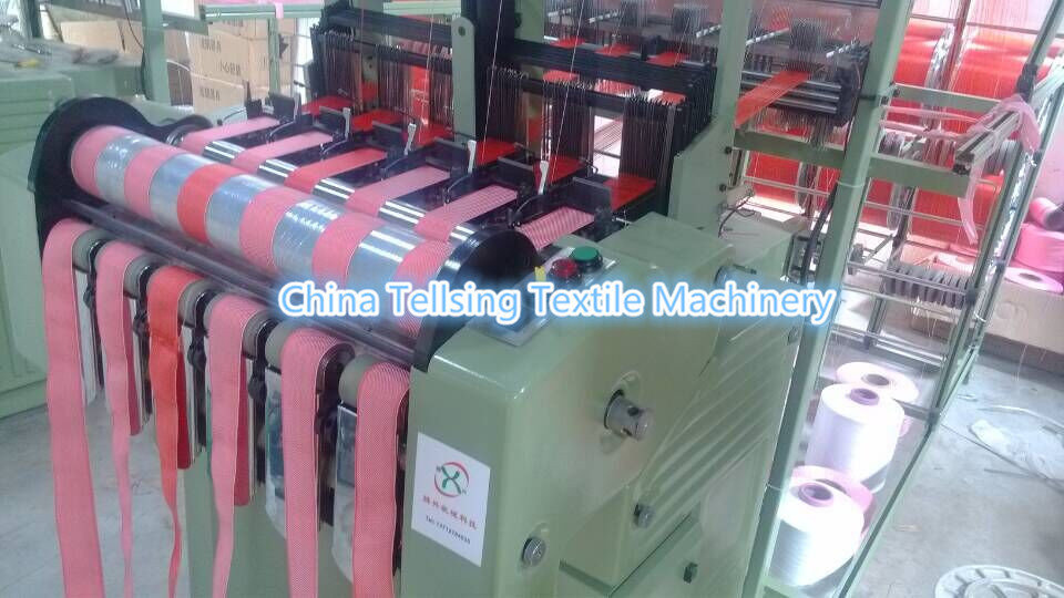 top quality mattress edge ribbon machine China manufacturer Tellsing for weaving factory