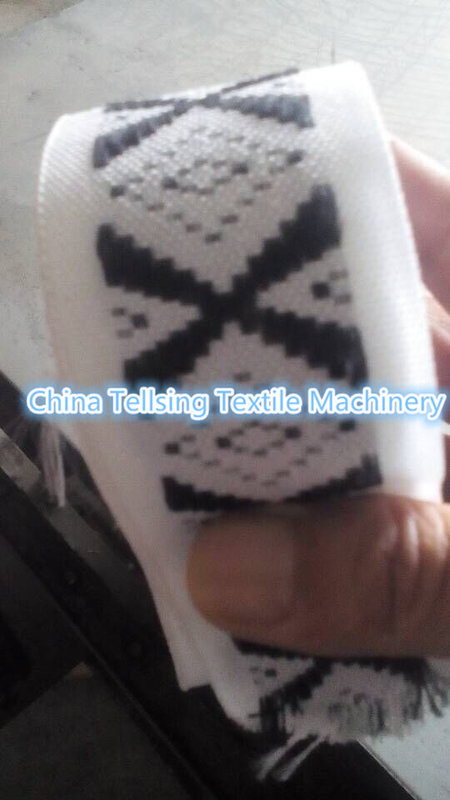 top quality mattress edge ribbon machine China manufacturer Tellsing for weaving factory