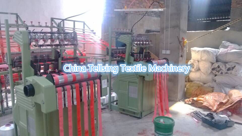 top quality mattress edge ribbon machine China manufacturer Tellsing for weaving factory