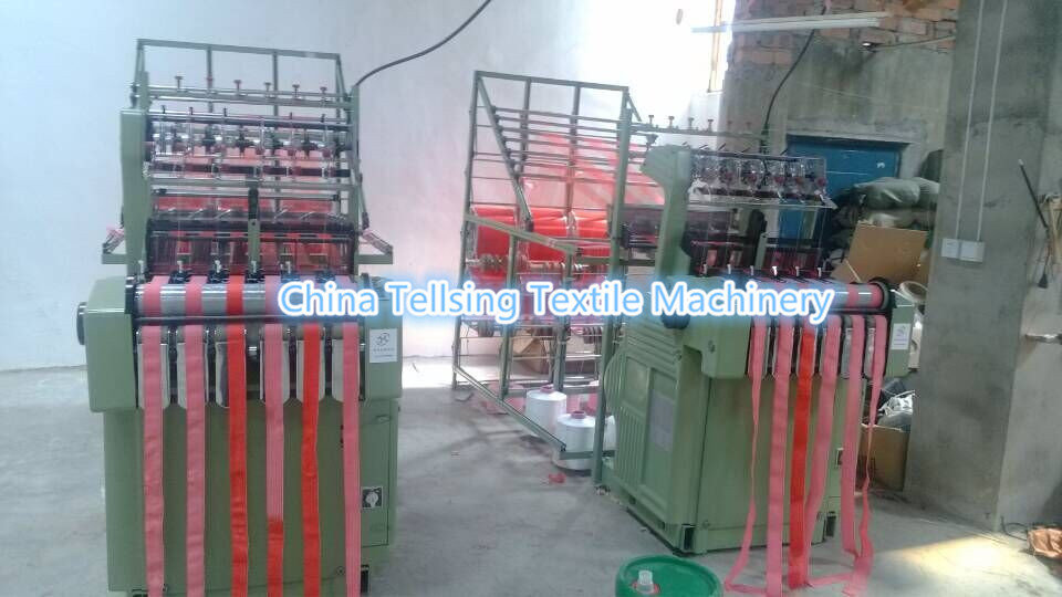 top quality mattress edge ribbon machine China manufacturer Tellsing for weaving factory